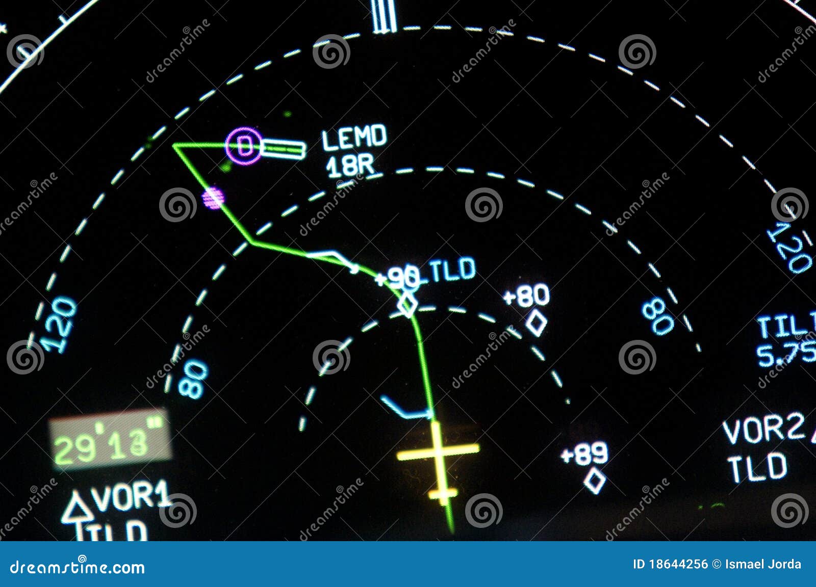 Aircraft instrument stock photo. Image of airbus, cockpit - 18644256