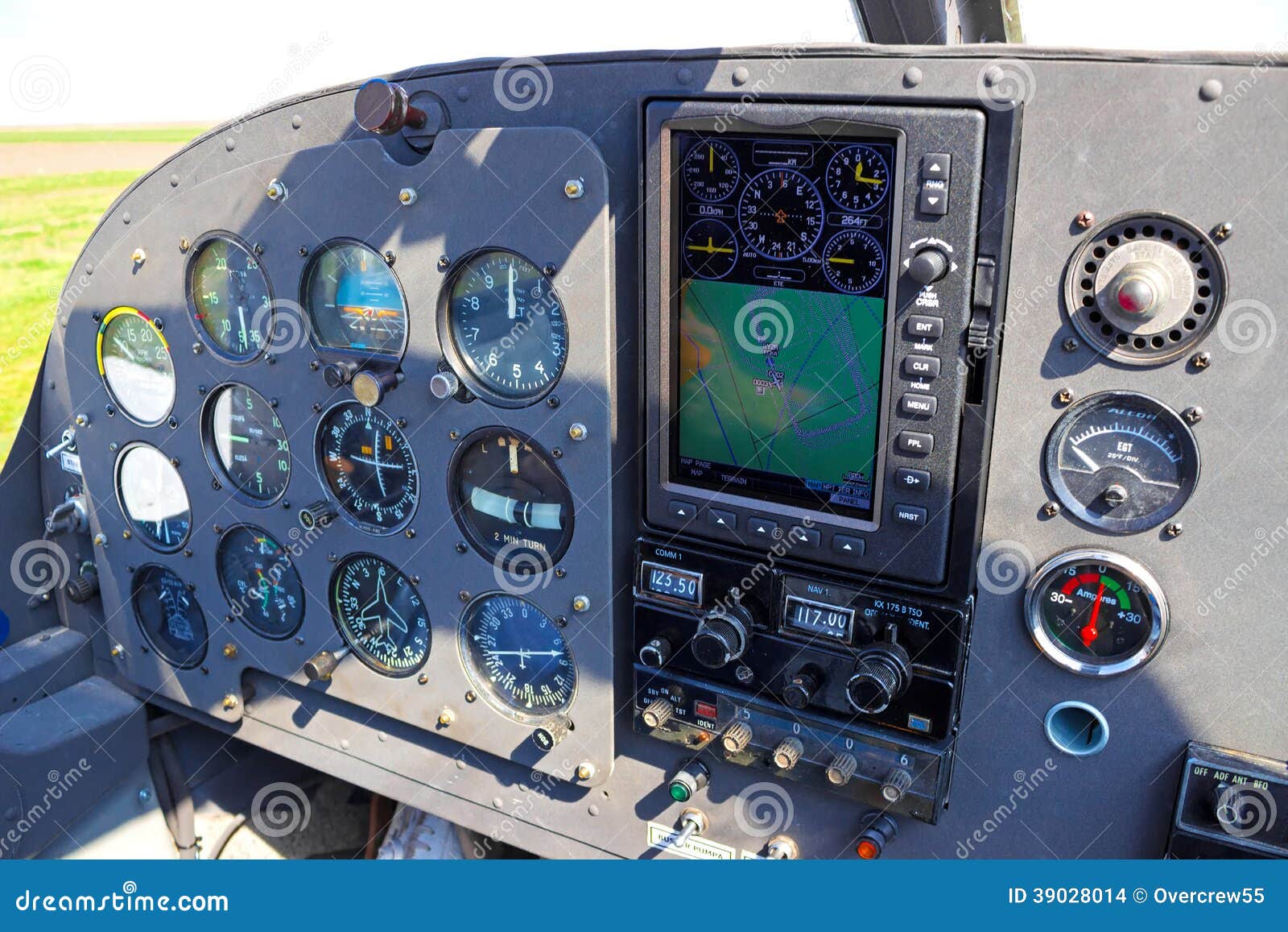 Aircraft Instruments stock photo. Image of business, engine - 39028014