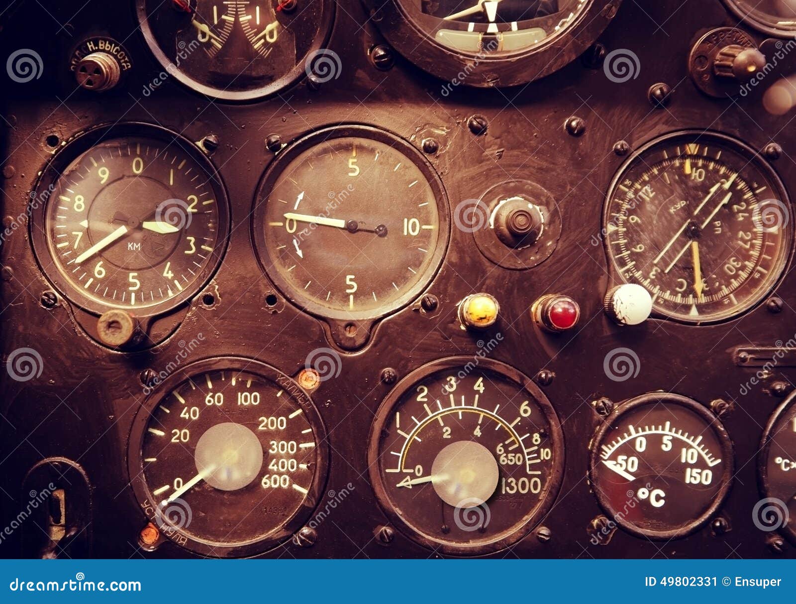 Aircraft instruments stock image. Image of scale, airplane - 49802331
