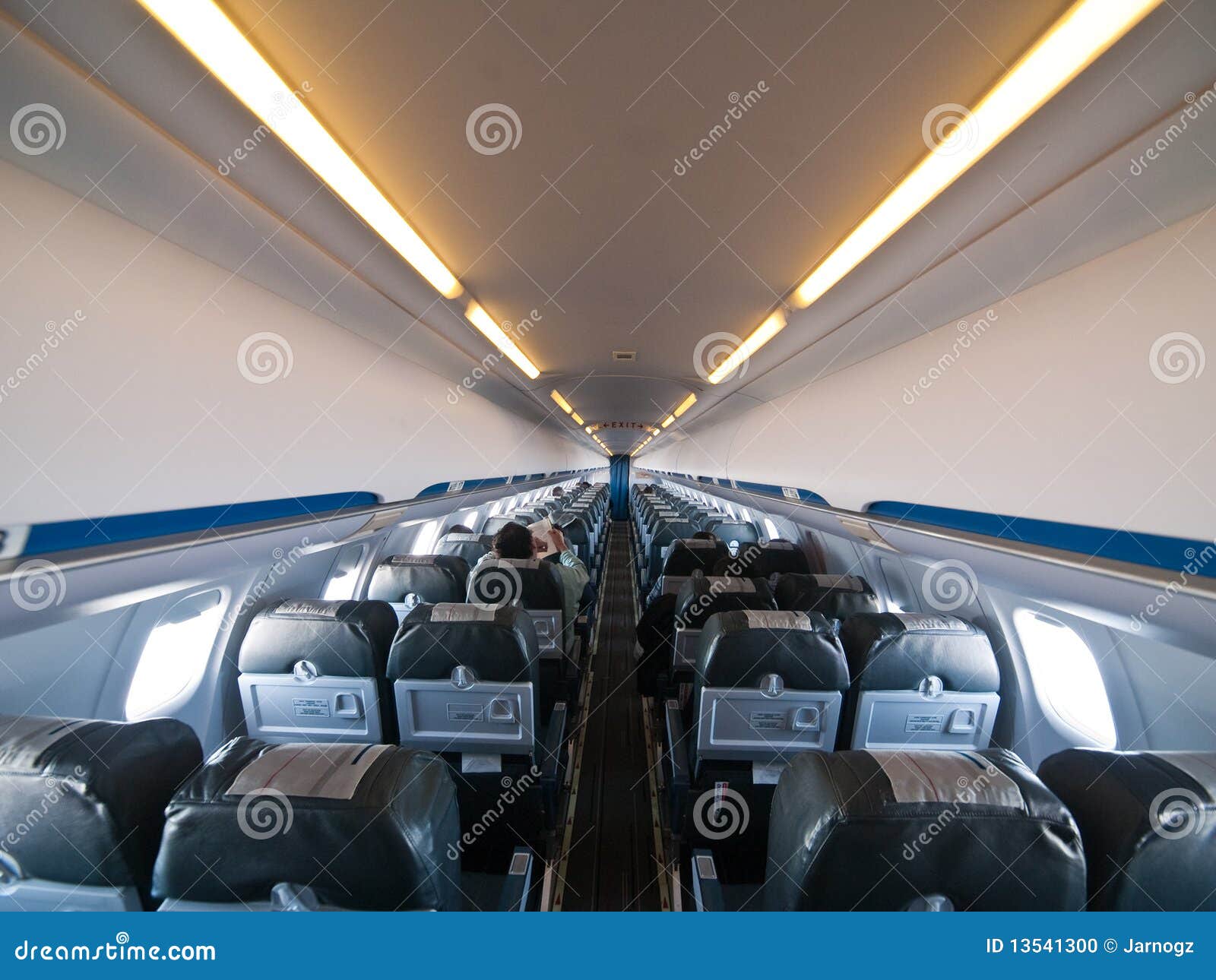 Aircraft Interior stock photo. Image of interior, empty - 13541300