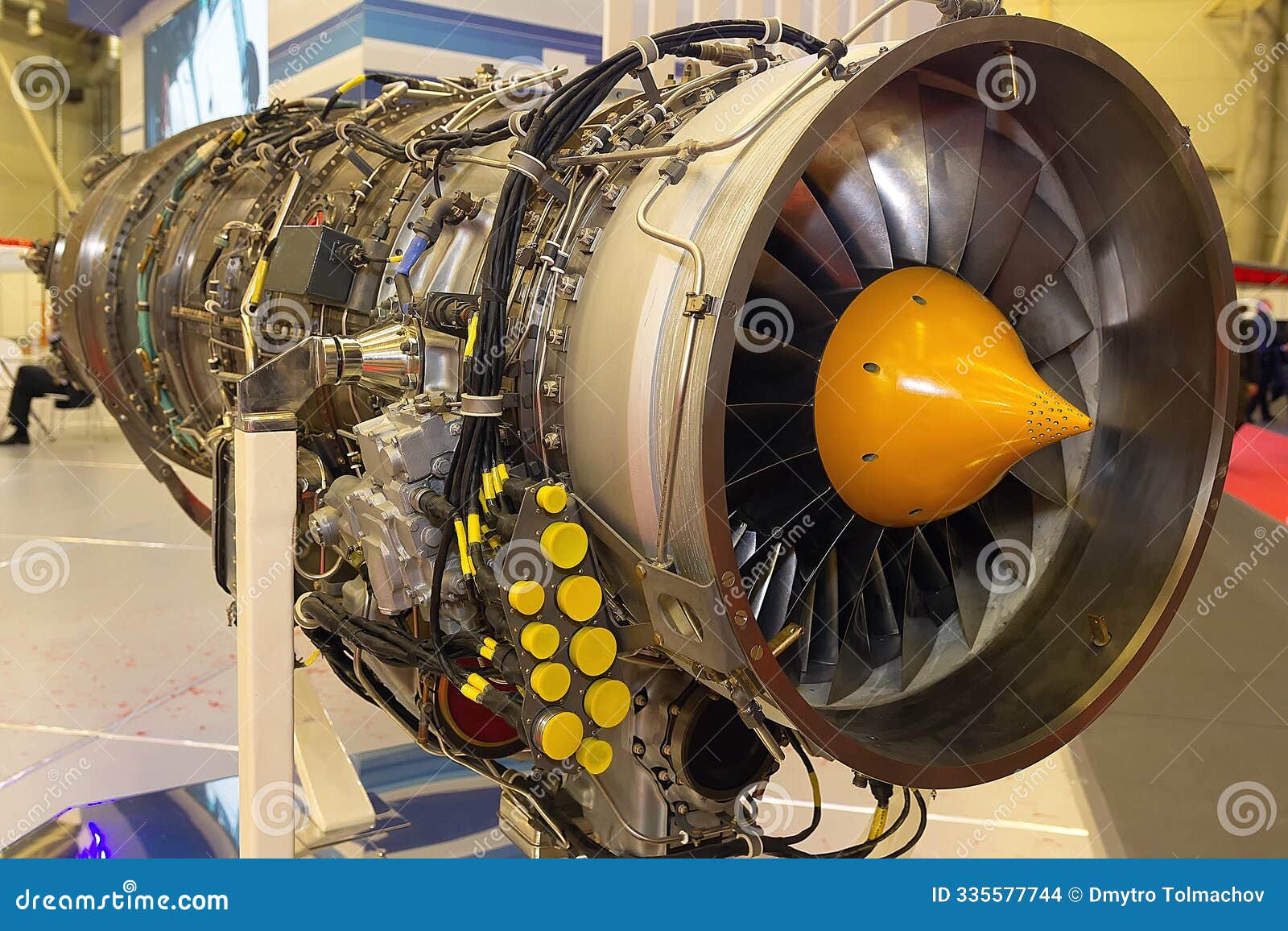 Aircraft Jet Engine on Repair and Maintenance Stock Photo - Image of ...