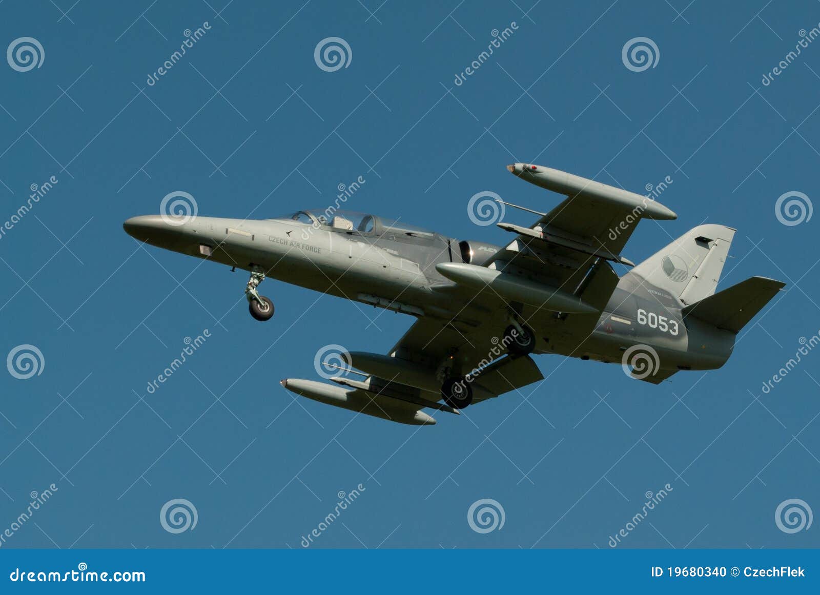 Aircraft L-159 Alca stock photo. Image of czech, fast - 19680340