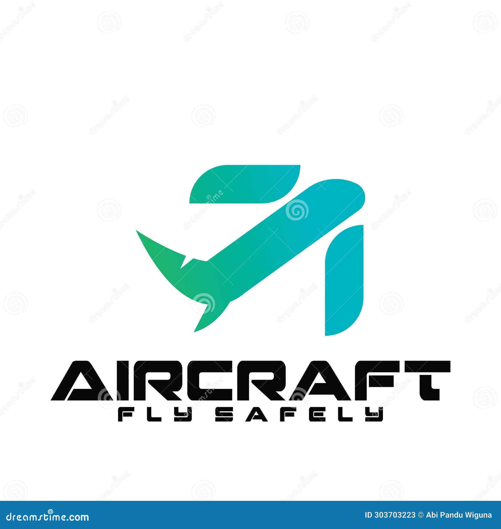 Aircraft Logo Icon Vector Illustration Template Design Stock Vector ...