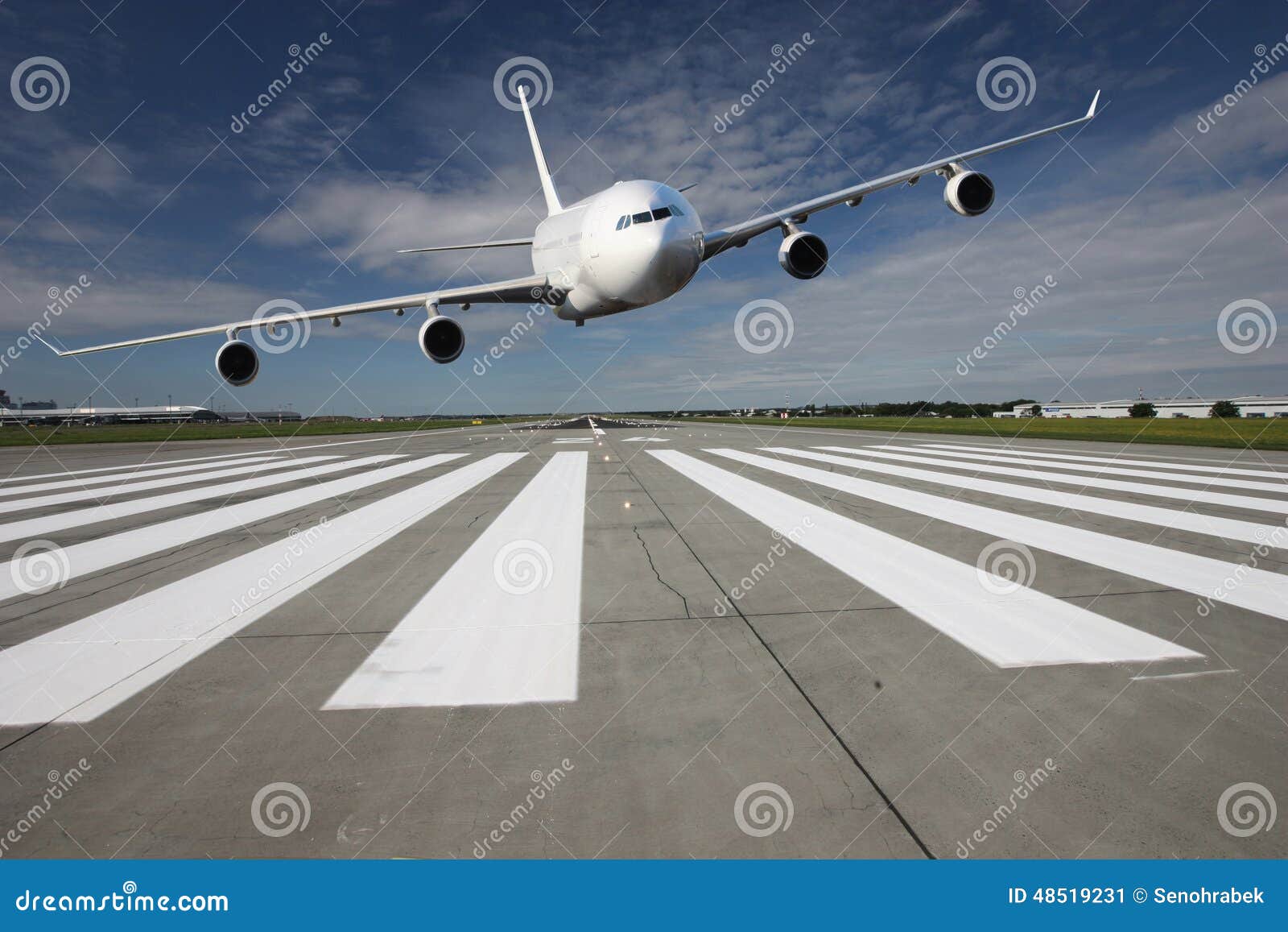 Aircraft low pass stock image. Image of modern, aeroplane - 48519231