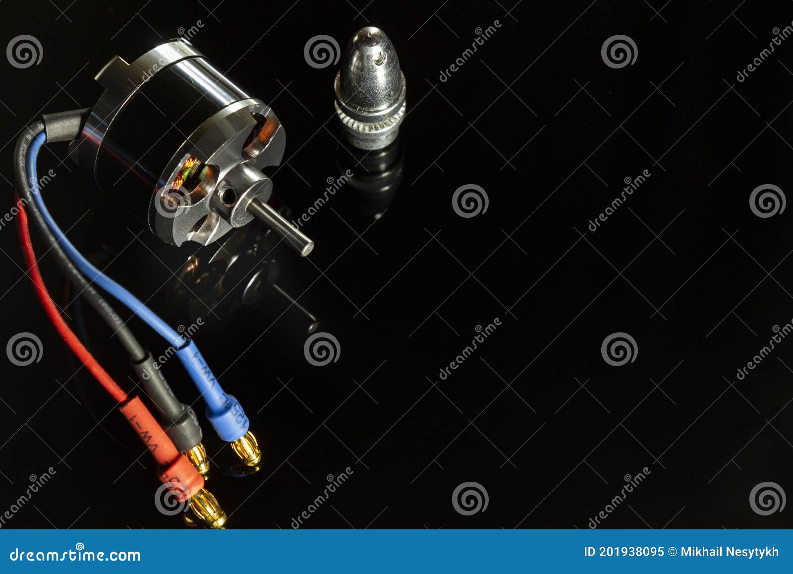 Aircraft Model Brushless BLDC Outrunner 3-phase Motor with Propeller ...