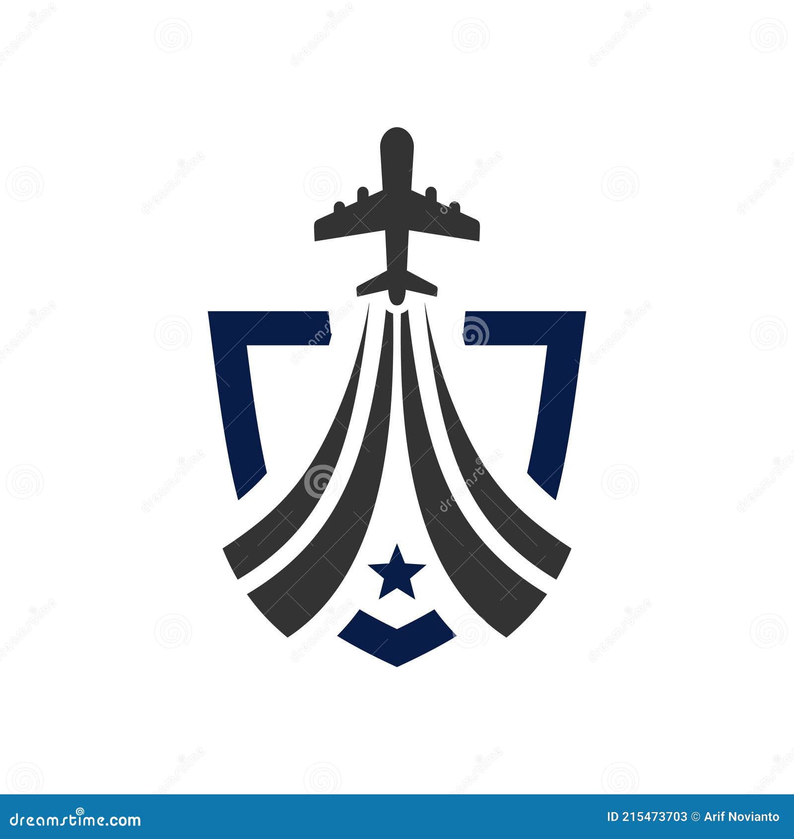 Aircraft Navigation Shield Logo Stock Vector - Illustration of aviation ...