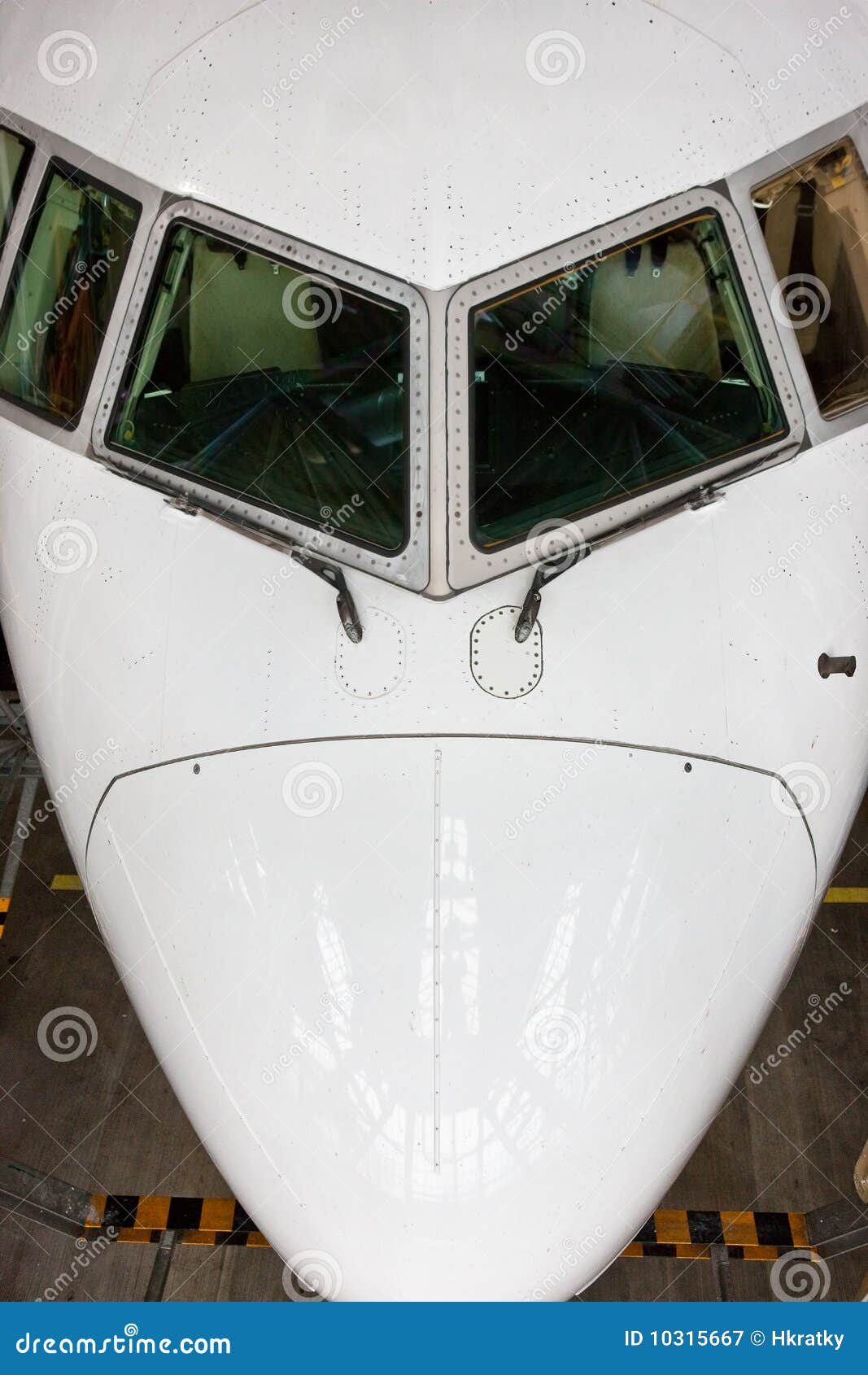 Aircraft nose stock image. Image of fuselage, front, view - 10315667