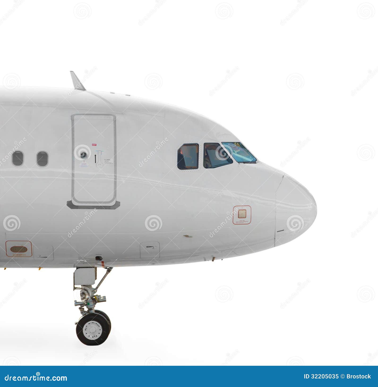 Aircraft nose stock image. Image of heavy, commercial - 32205035