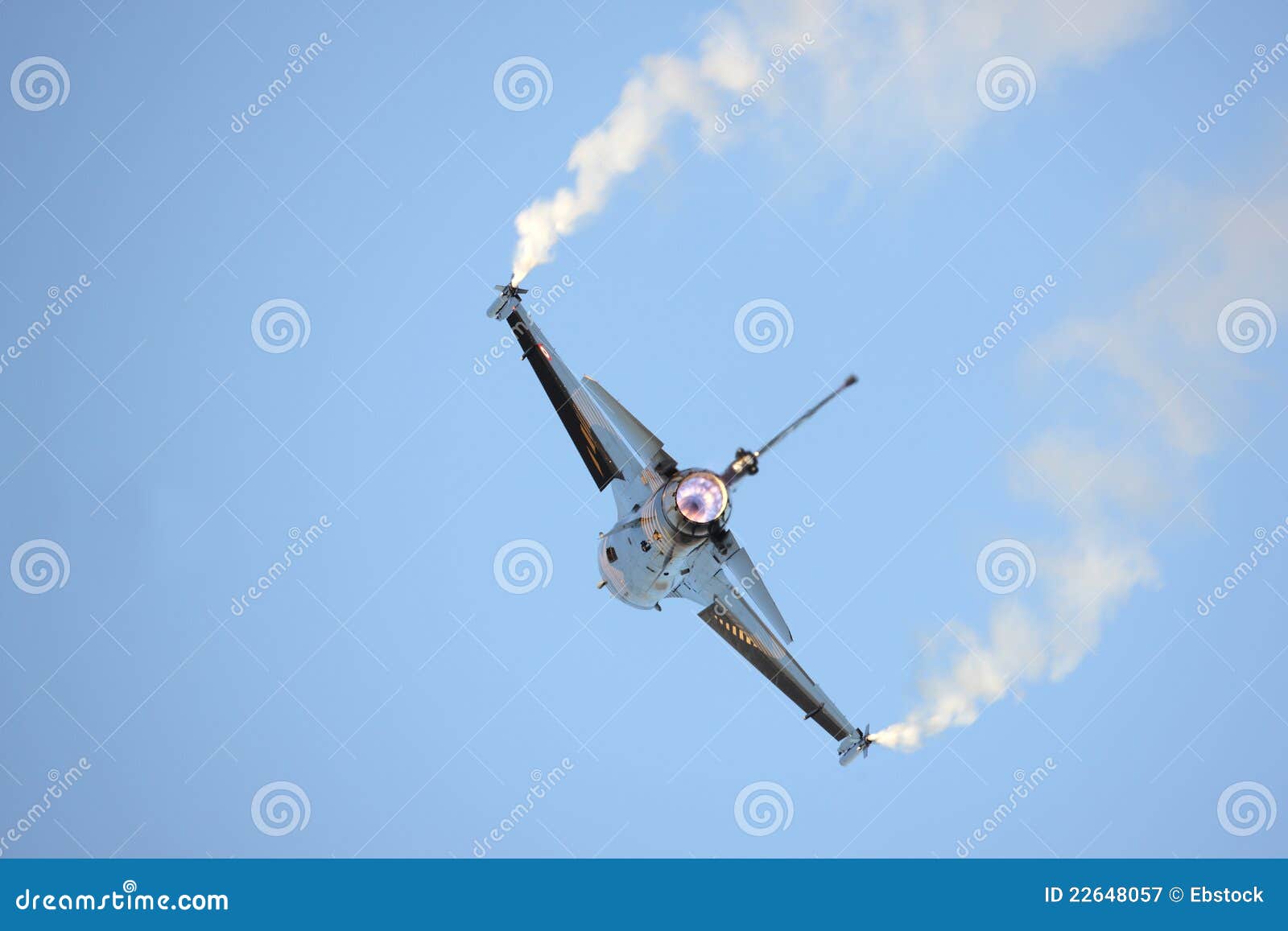 Aircraft performance stock image. Image of demonstration - 22648057