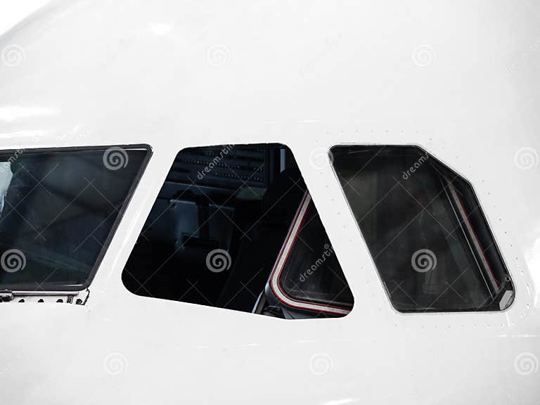 Aircraft pilot window open stock photo. Image of horizontal - 55946944