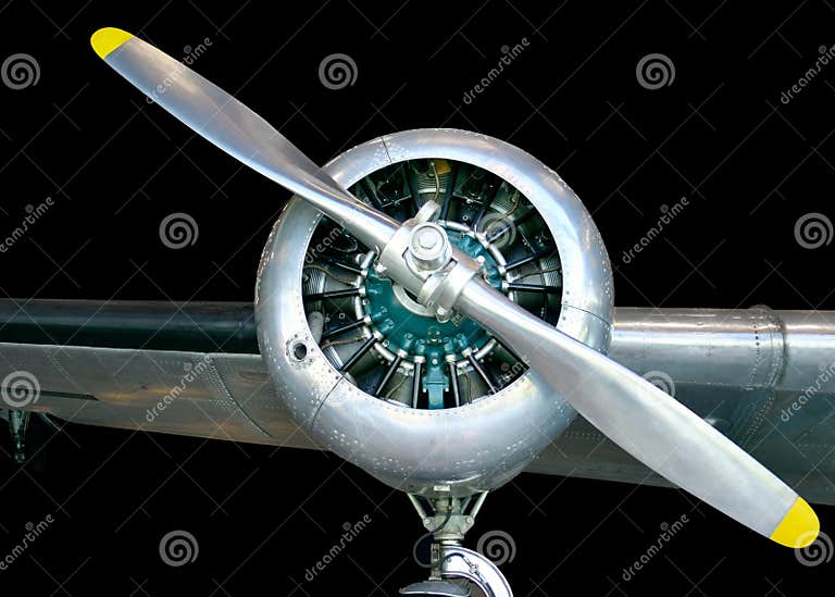 Aircraft Propeller stock photo. Image of power, propeller - 1107392