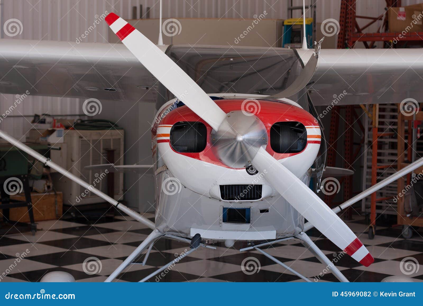 Aircraft Propeller stock photo. Image of maintain, spinner - 45969082