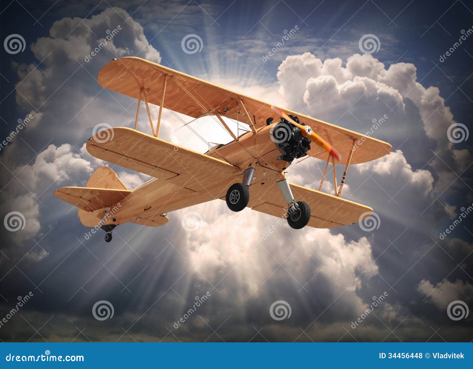 The Aircraft. stock photo. Image of aerospace, industry - 34456448