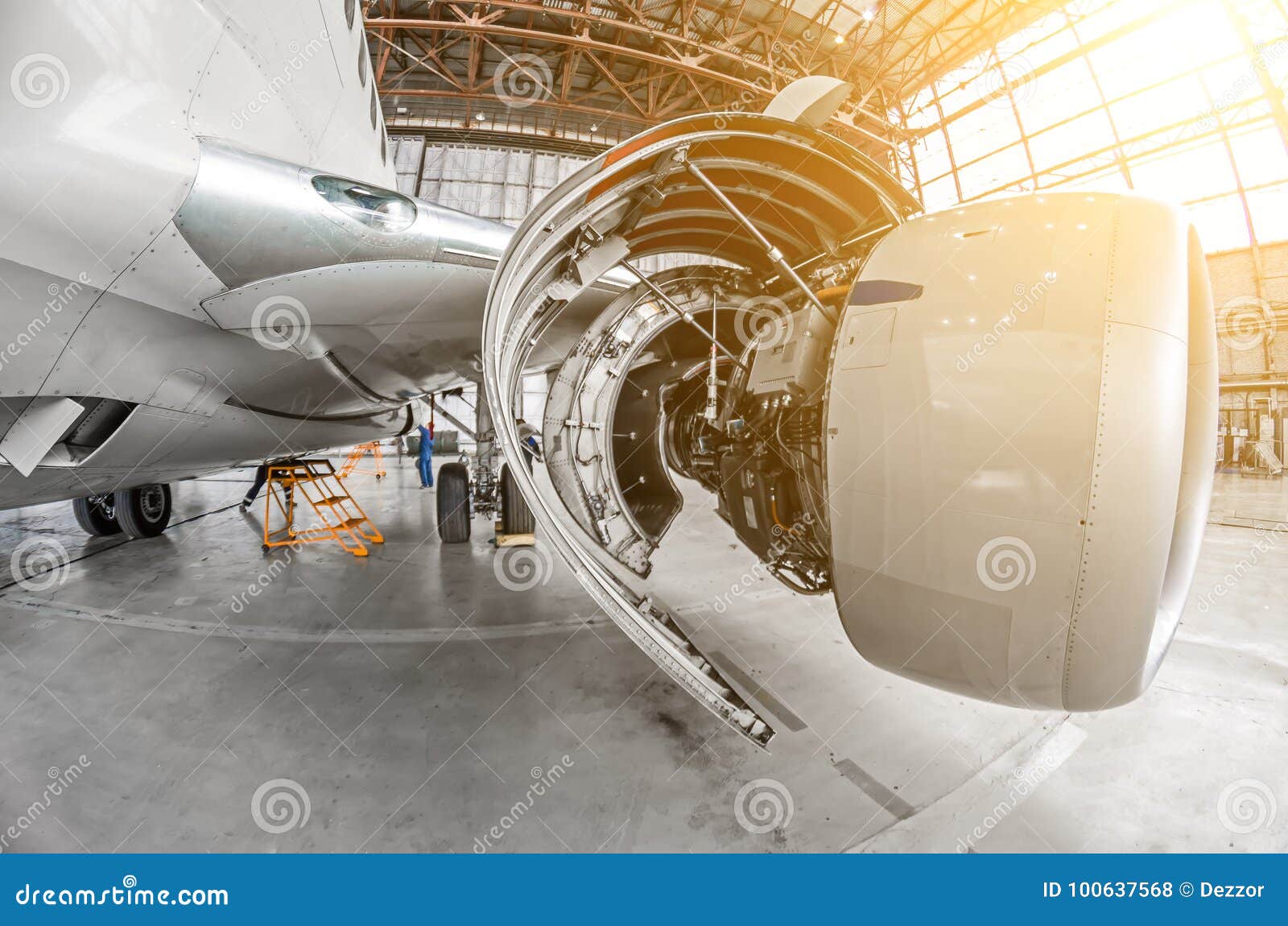 Open Engine Block With Pistons Royalty-Free Stock Image | CartoonDealer ...