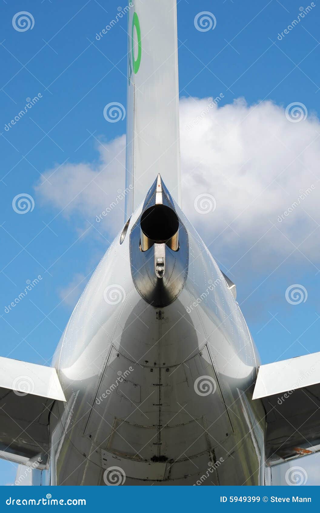 Aircraft tail detail stock image. Image of outlet, transport - 5949399