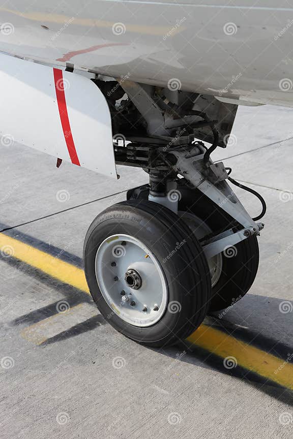 Aircraft wheel stock photo. Image of aviation, fast, departure - 24132188