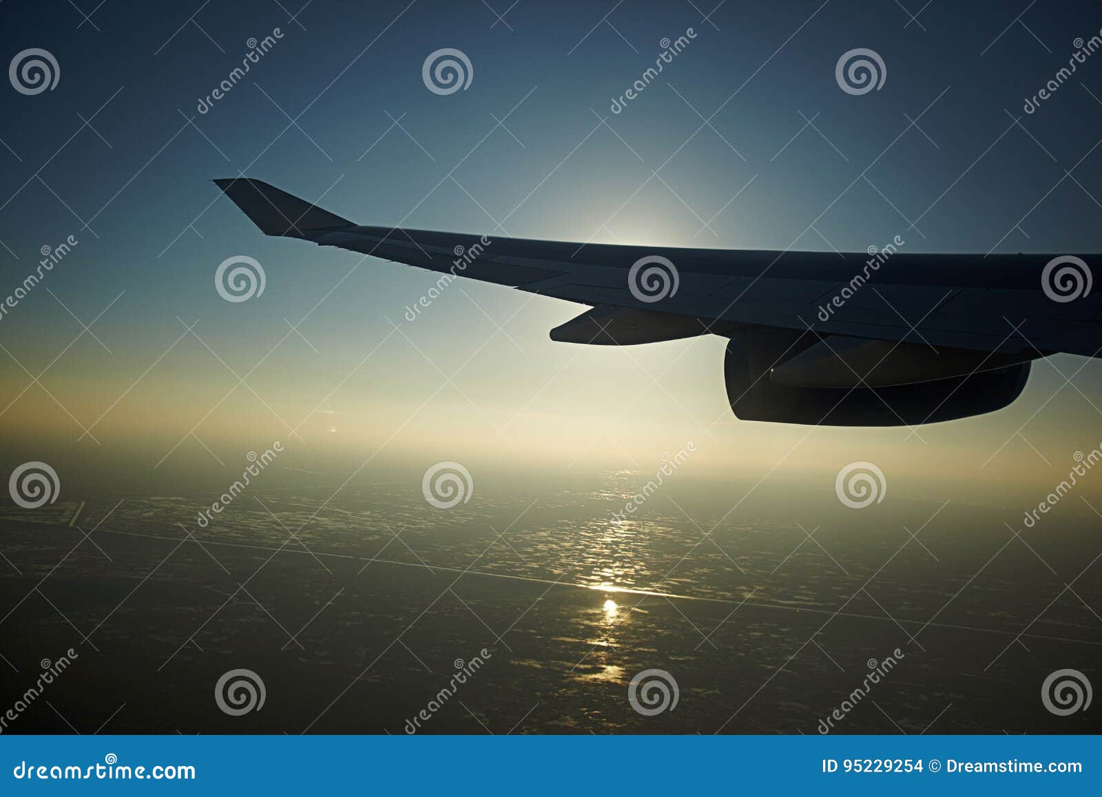 Aircraft window stock photo. Image of reflection, destination - 95229254