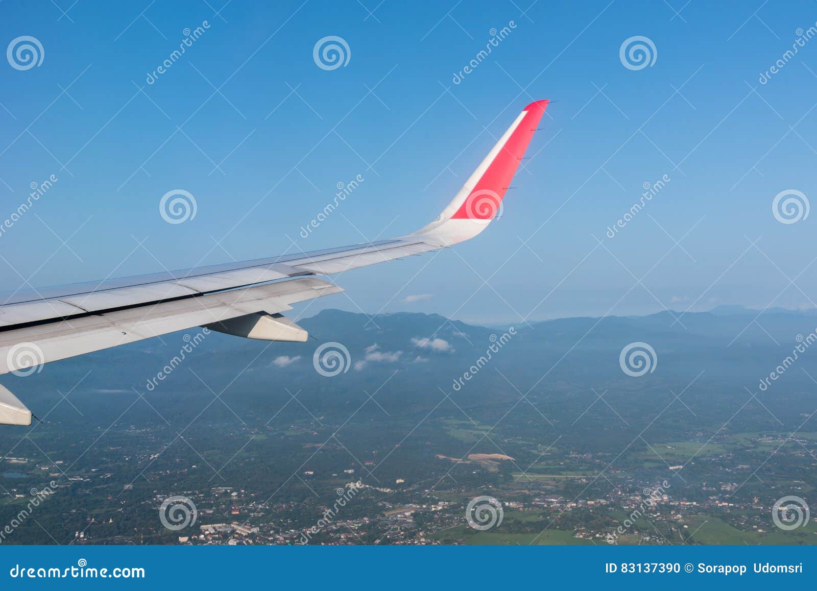 Aircraft Wing Transportation Plane Stock Photo - Image of environment ...