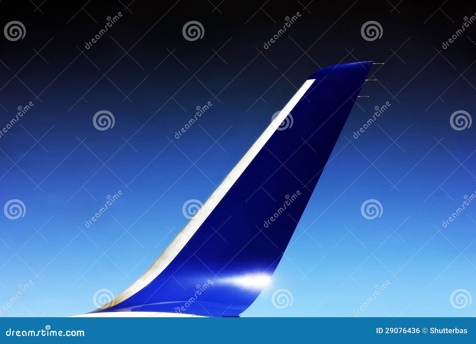 Aircraft Winglet during Flight Stock Photo - Image of cruise, business ...