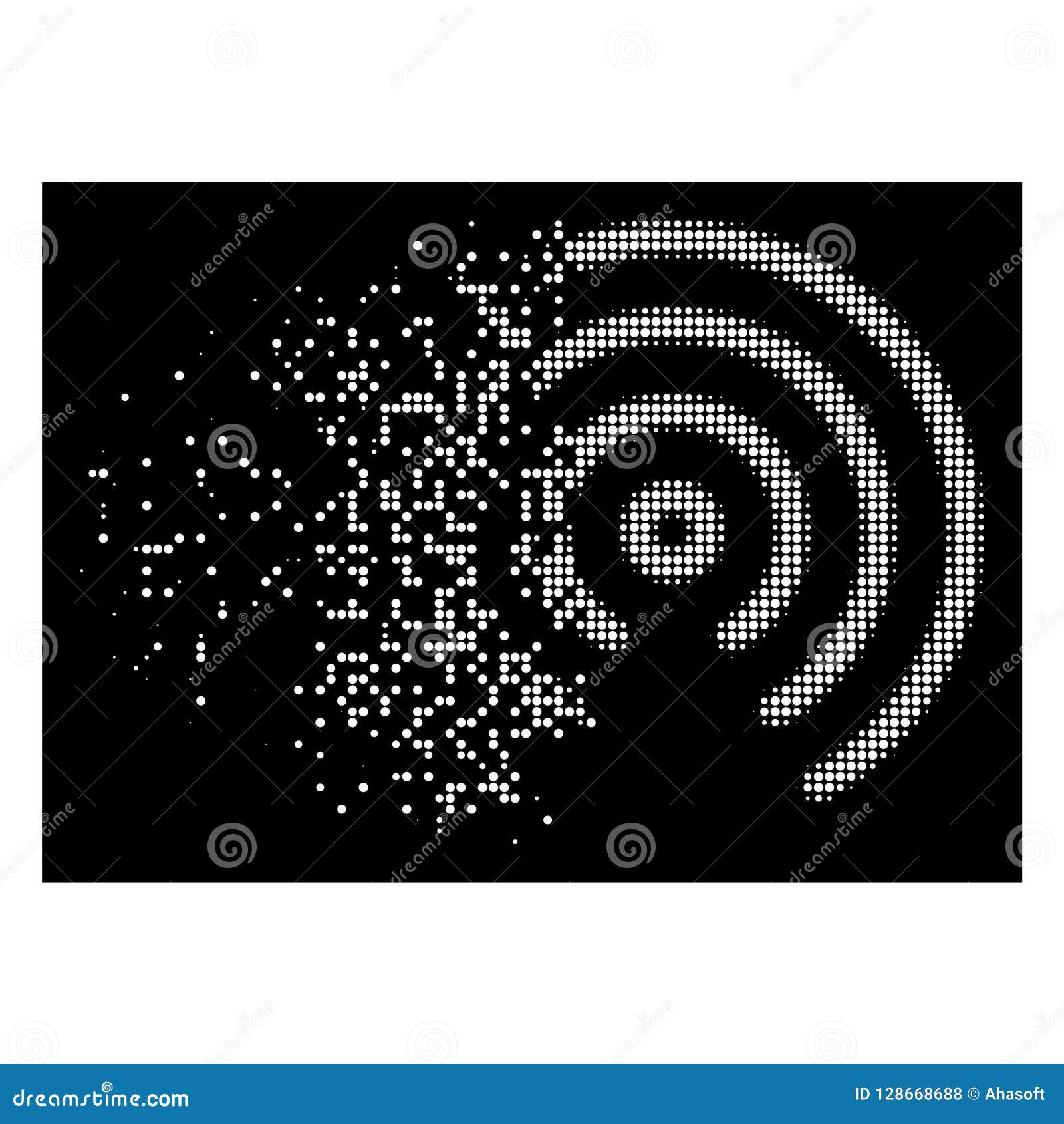 Bright Sparkle Pixel Halftone Airdrop Center Icon Stock Vector ... Bright Sparkle Pixel Halftone Airdrop Center Icon Stock Vector ...