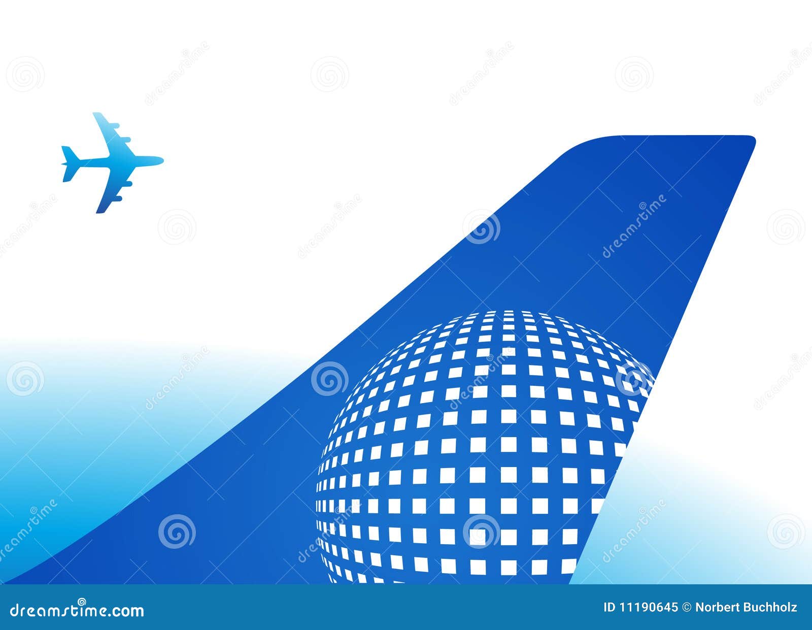 Airline stock vector. Illustration of vacation, tourist - 11190645