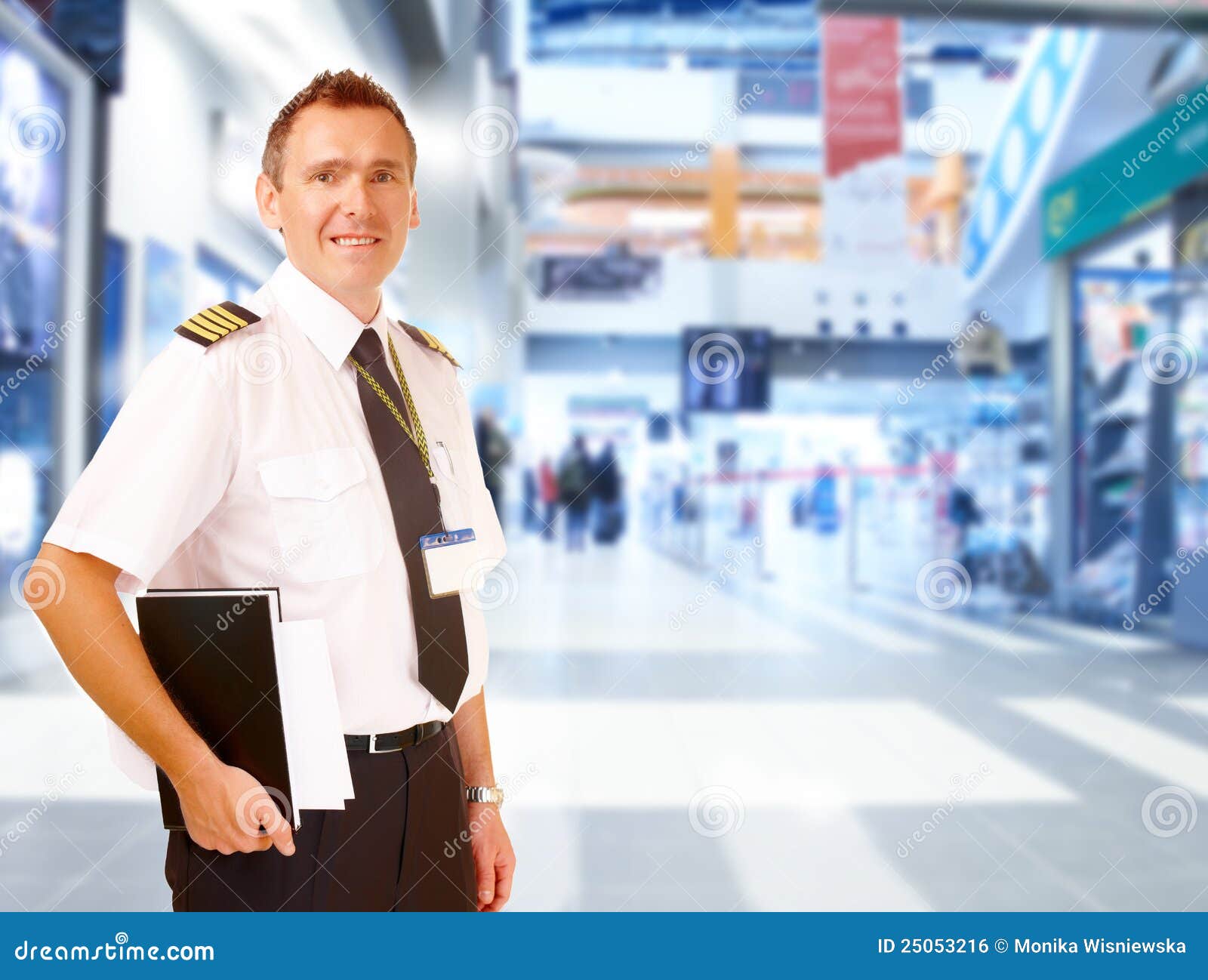 Airline pilot at airport stock photo. Image of aircraft - 25053216