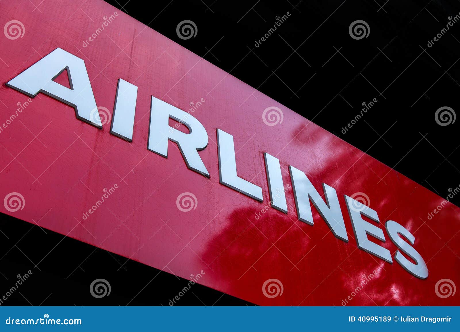 Airlines Sign stock image. Image of airlines, airline - 40995189