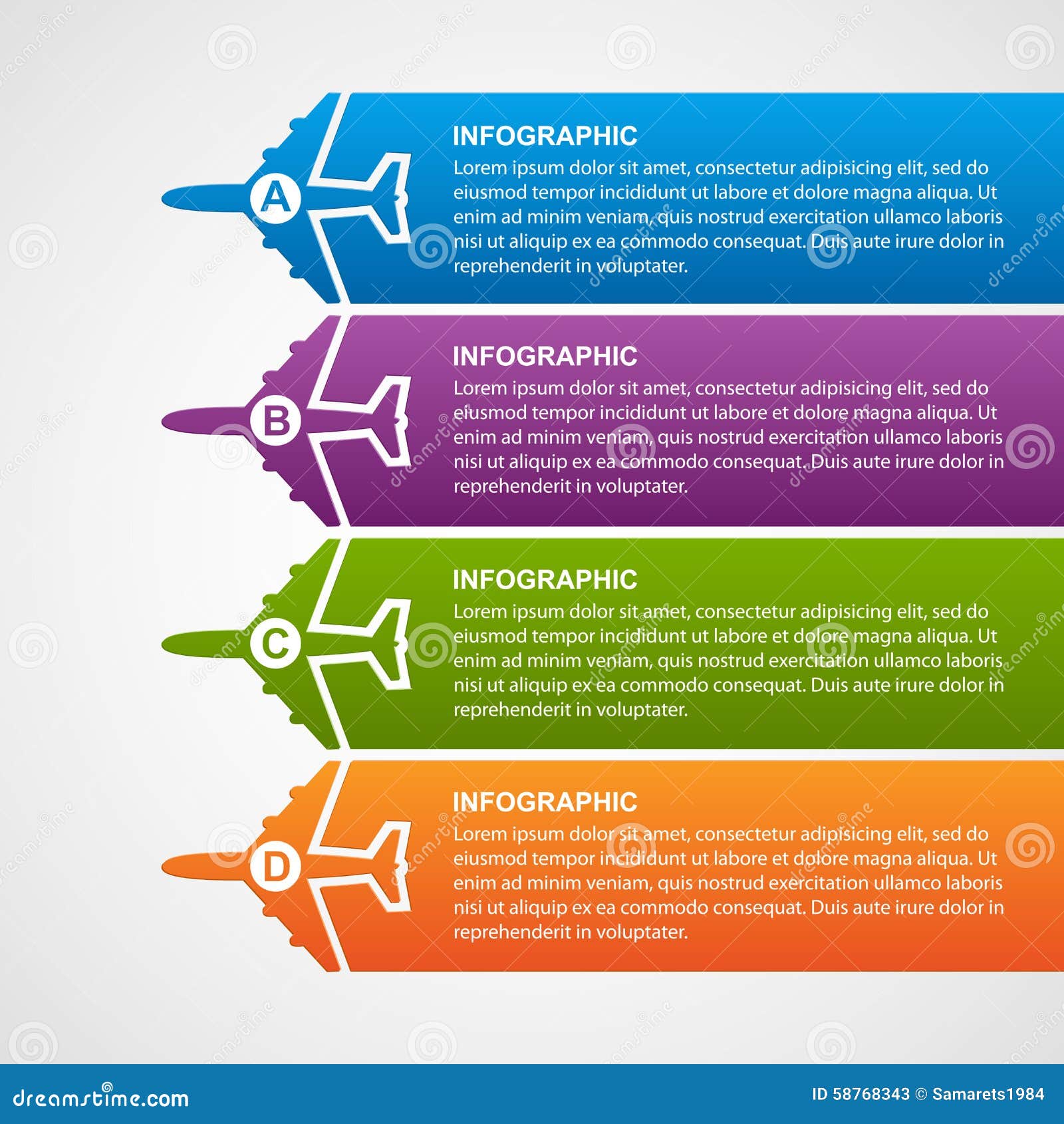 Airline Infographics. Graphs And Diagram Of Transportation Business ...