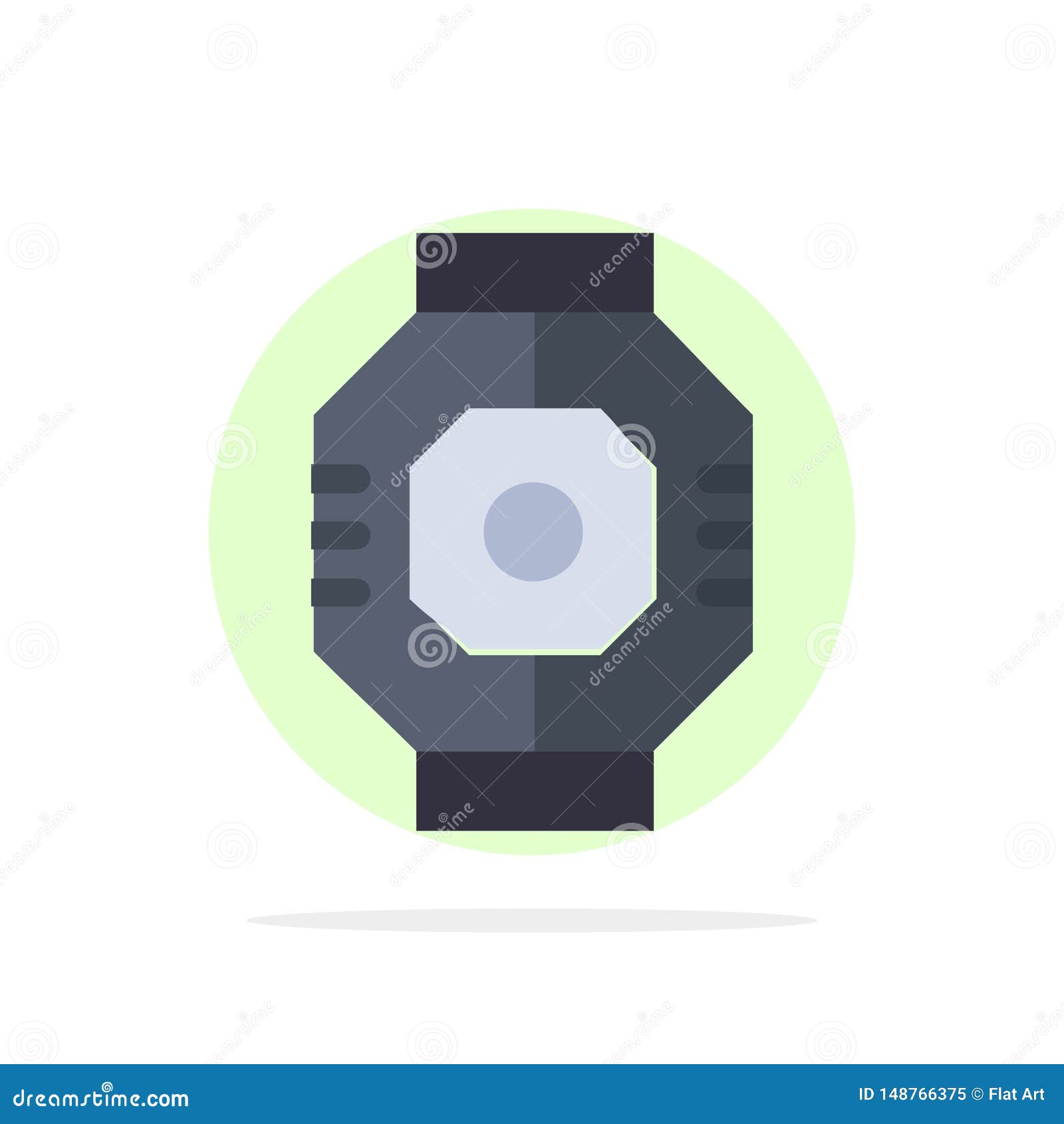 Airlock, Capsule, Component, Module, Pod Abstract Circle Background ...