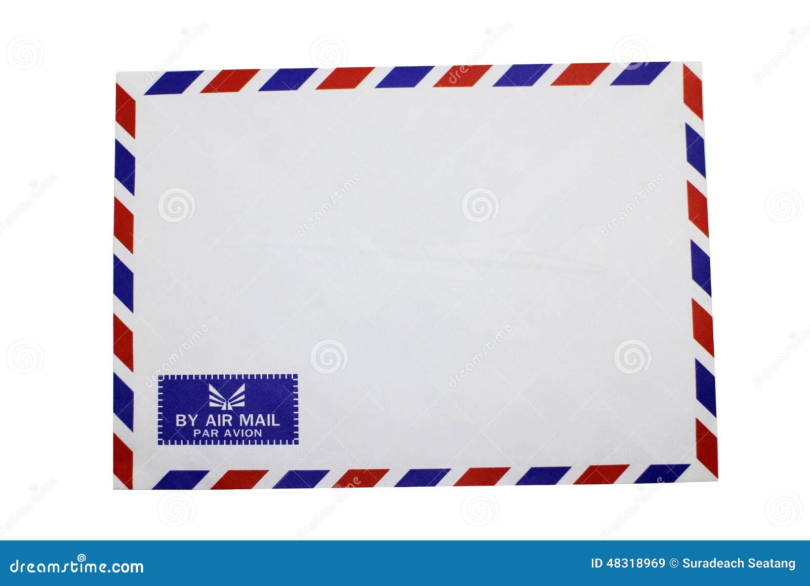 Airmail envelop stock illustration. Illustration of envelop - 48318969