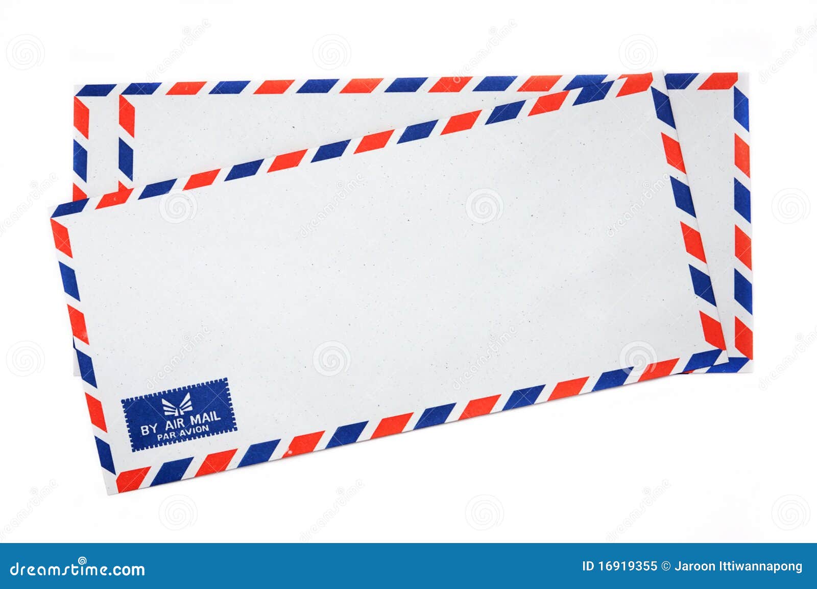 Airmail envelope stock image. Image of open, blue, spanish - 16919355