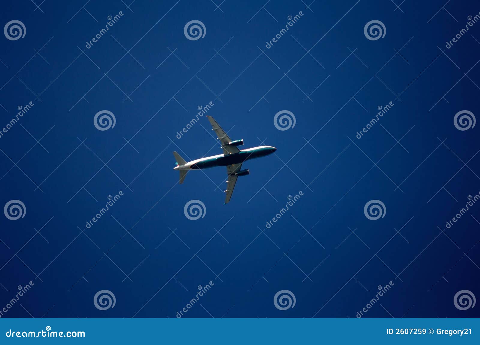 Airplane stock image. Image of soar, travel, airliner - 2607259