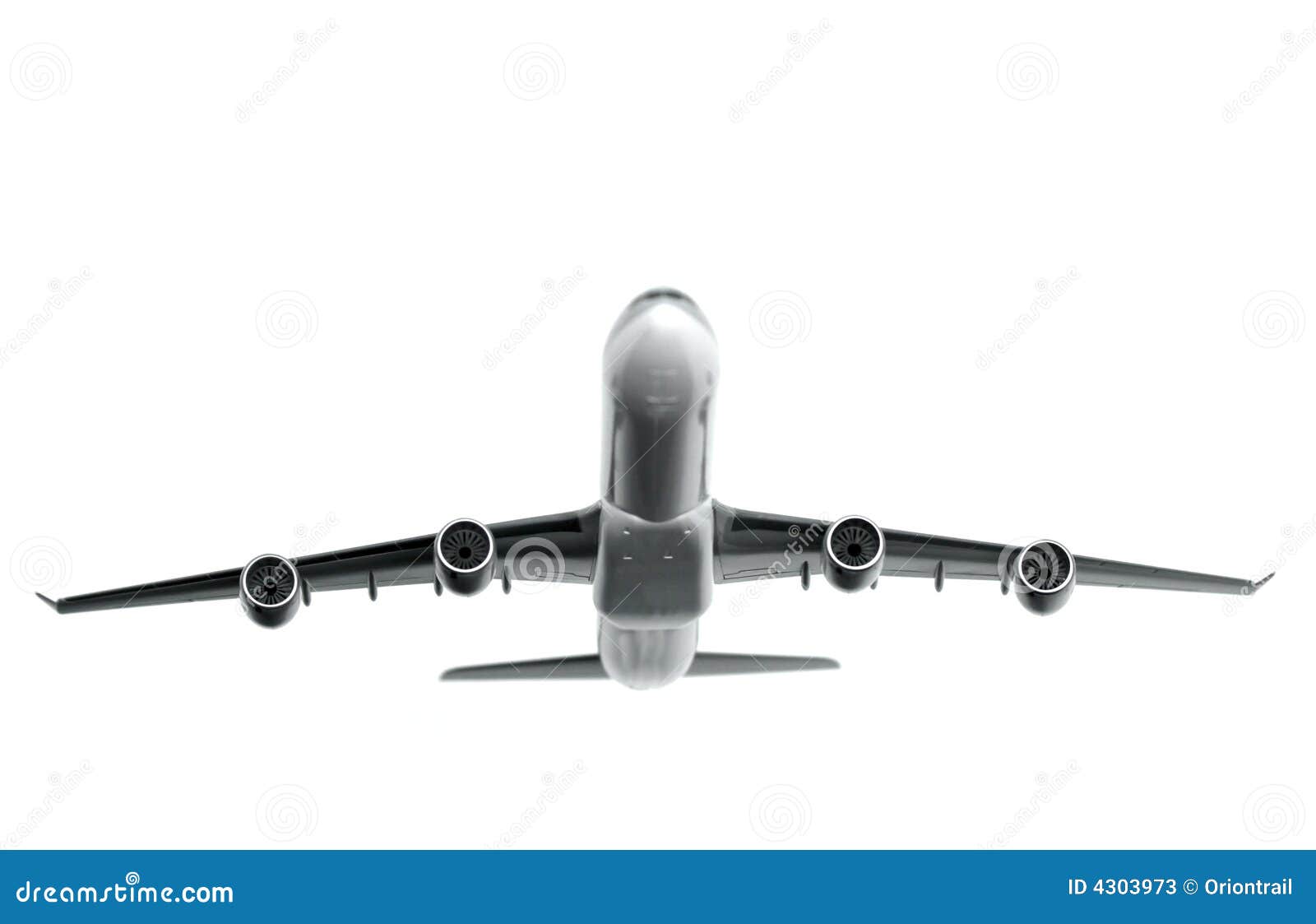 Airplane stock illustration. Illustration of clear, model - 4303973