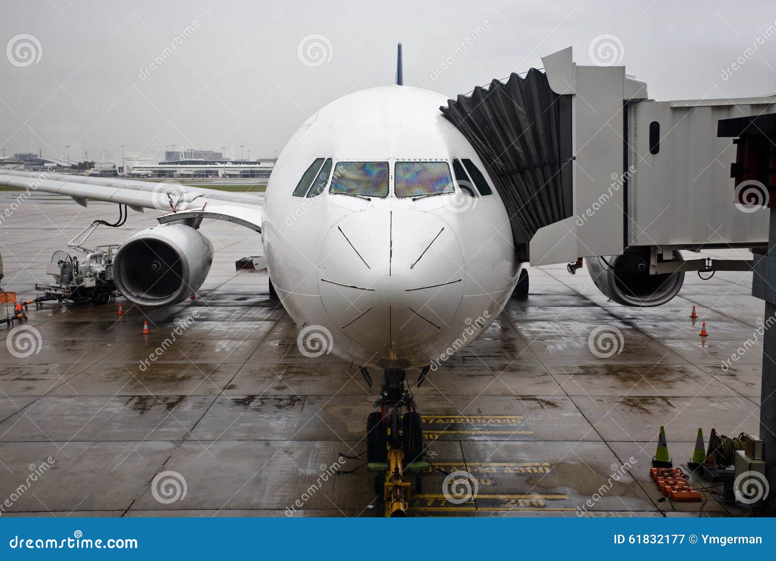 Airplane at the airport stock image. Image of gate, flight - 61832177