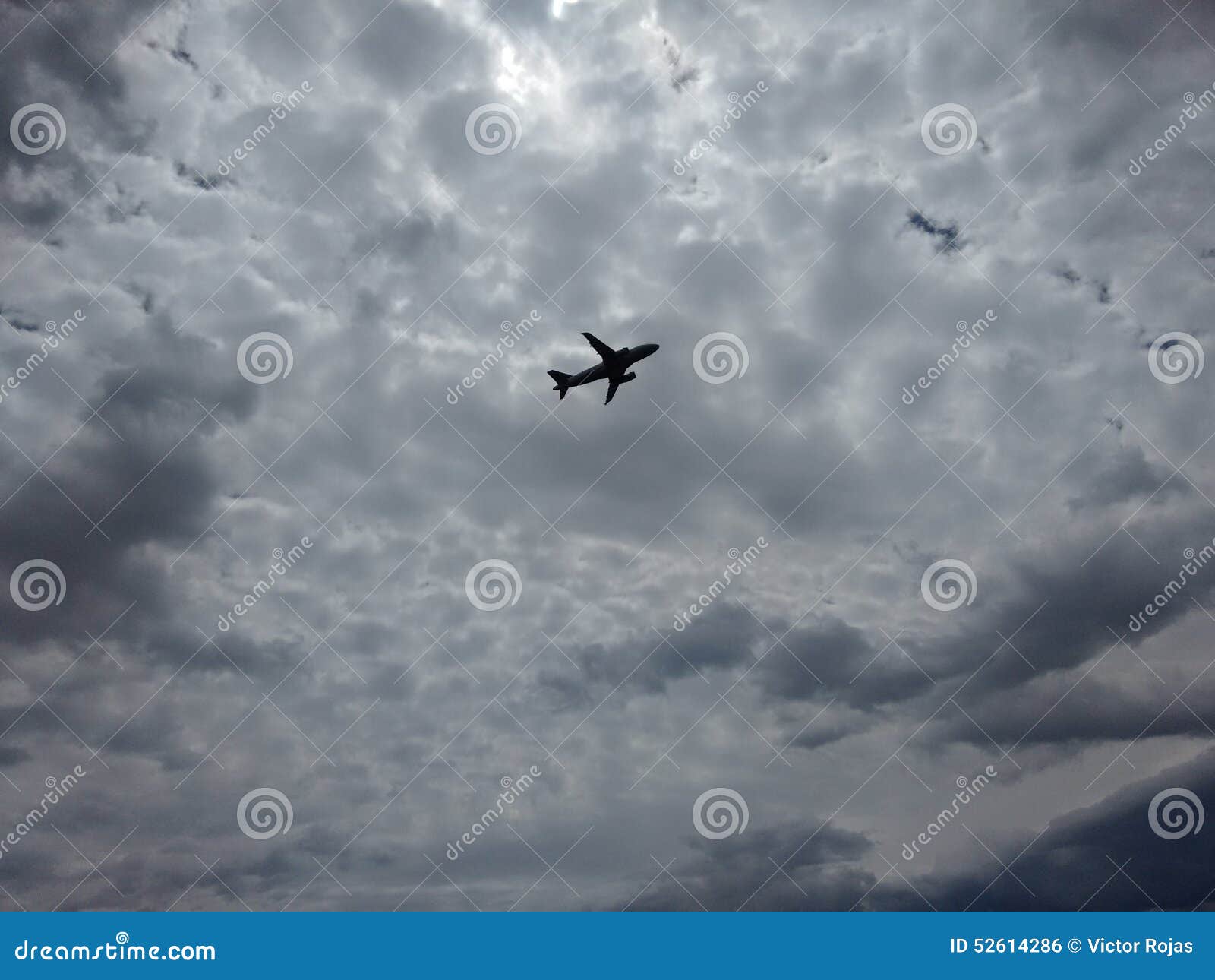 Airplane Amazing View Take Off Stock Photo - Image of clouds, amazing ...
