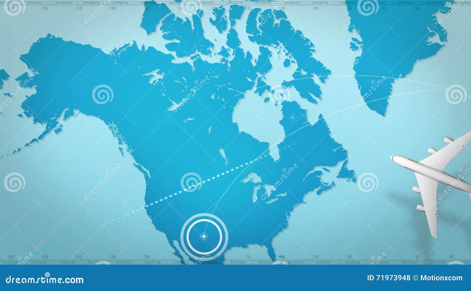 Airplane Around World Map.tour.2 Stock Footage - Video of vacation ...