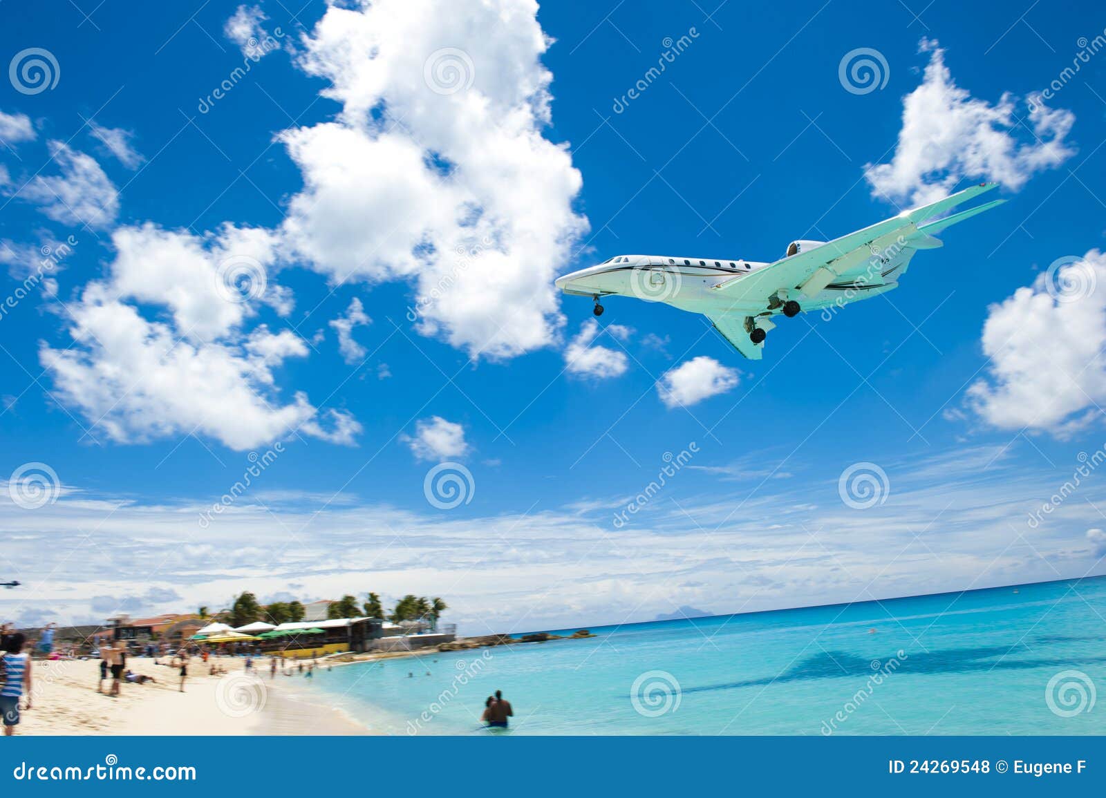 Airplane Beach stock photo. Image of blue, people, place - 24269548