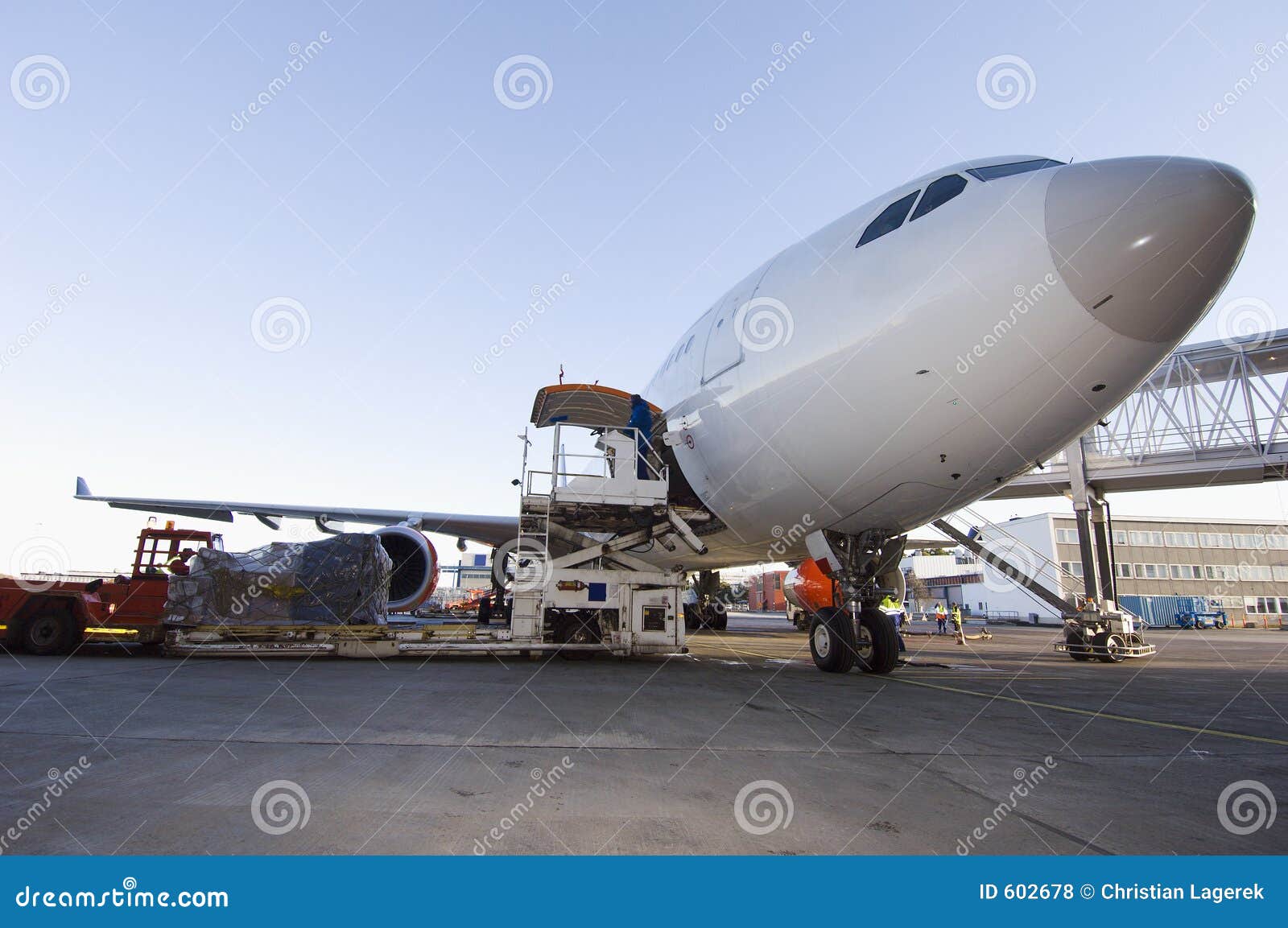 Airplane Being Fueled With Jet Fuel Royalty-Free Stock Image ...