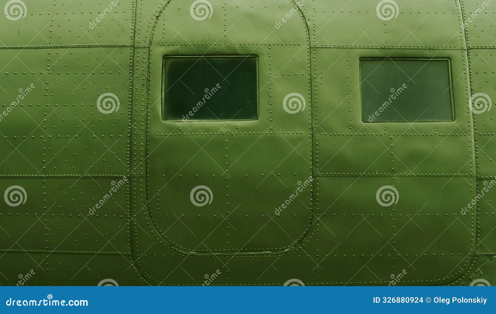 Airplane Board with Door and Illuminator. Stock Photo - Image of window ...