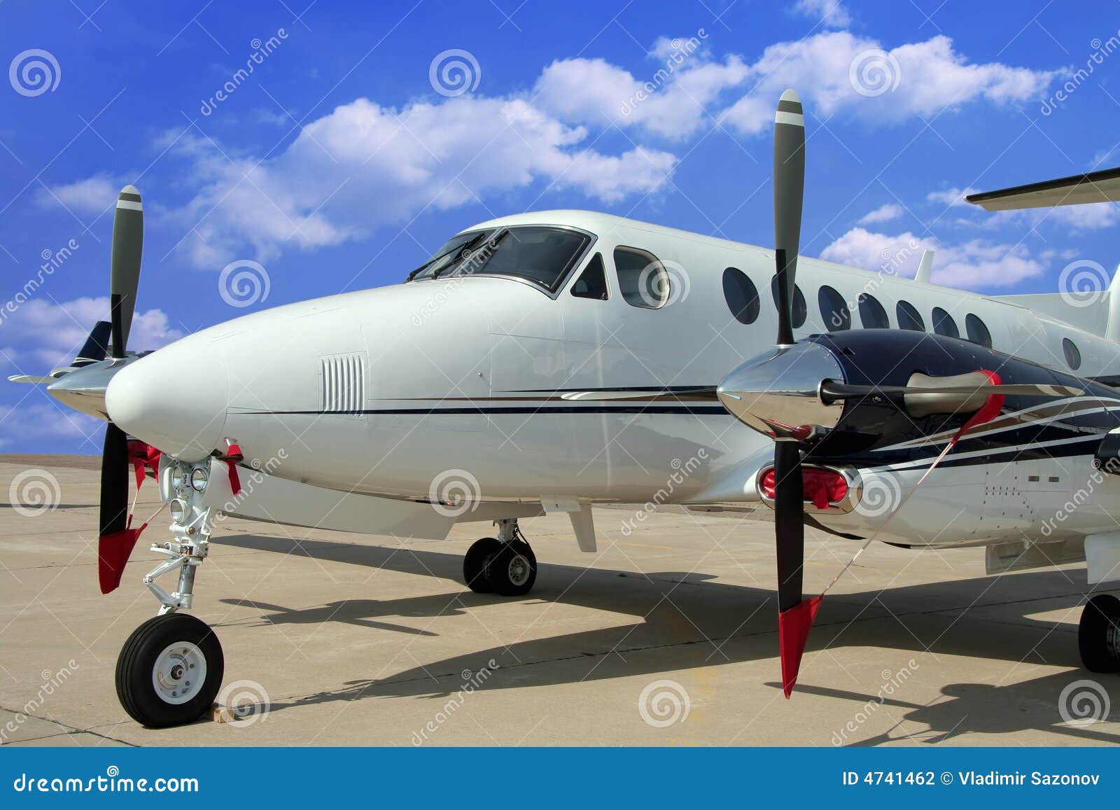 Airplane for Business Flights Stock Photo - Image of aviation ...