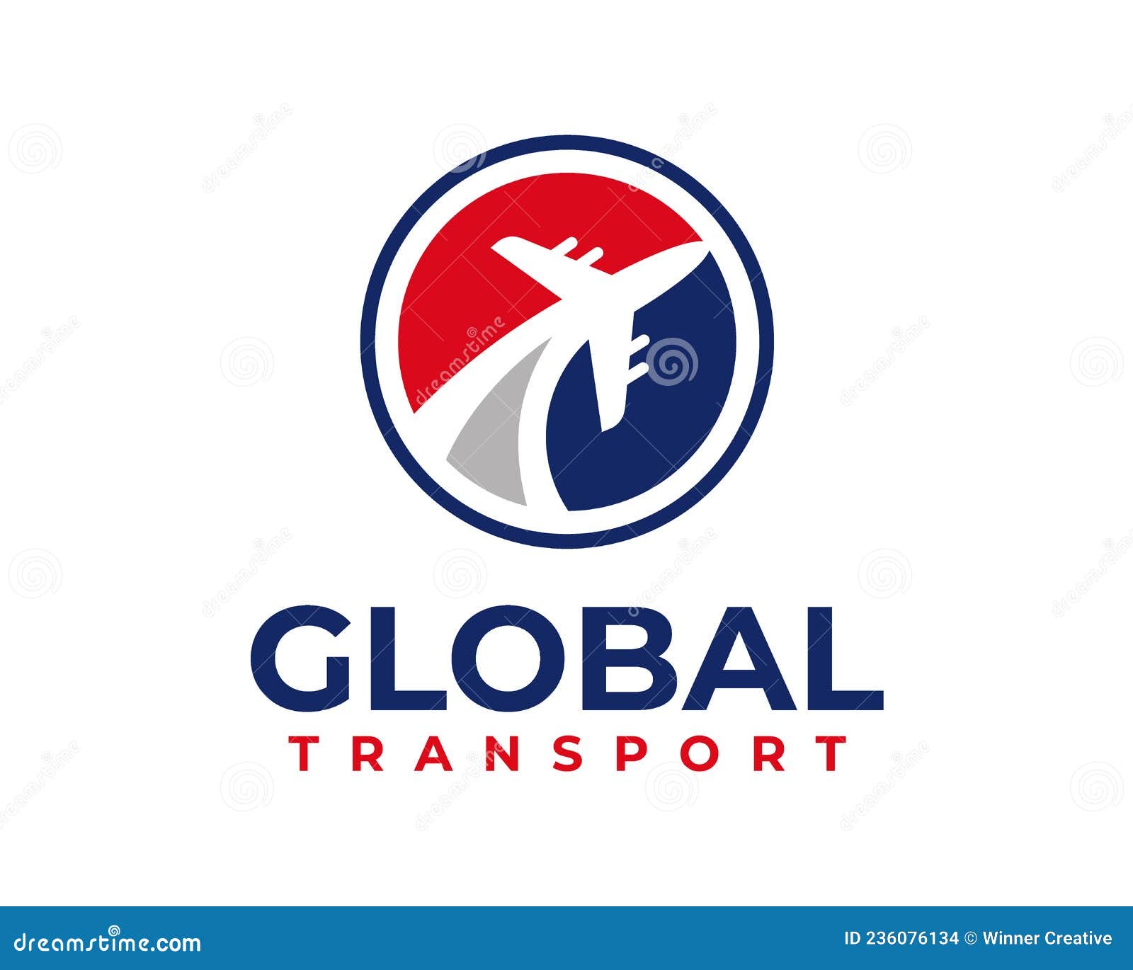 Airplane Cargo Logo Design. Logistics and Transport Logo Design Vector ...