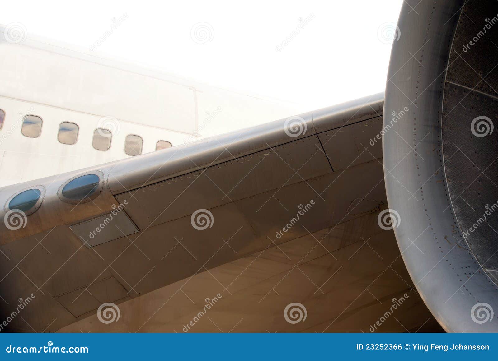 Airplane closeup stock photo. Image of aircraft, window - 23252366