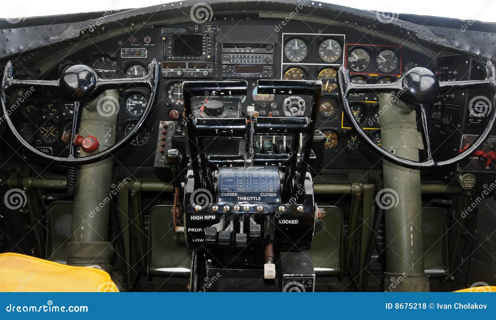 B1 Bomber Cockpit