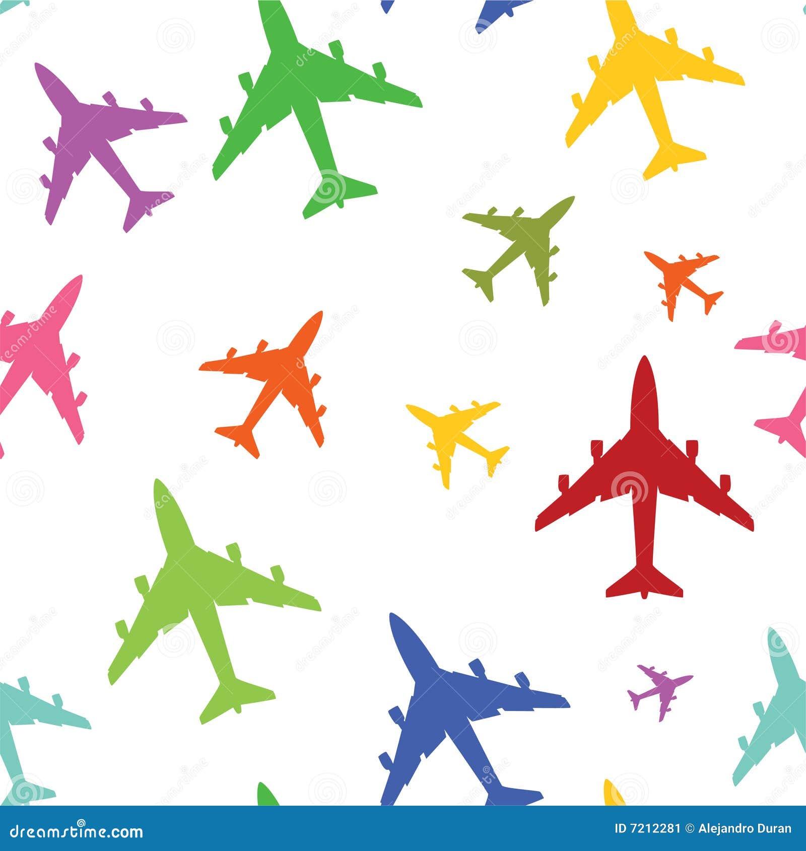 Airplane color texture stock vector. Illustration of blue - 7212281