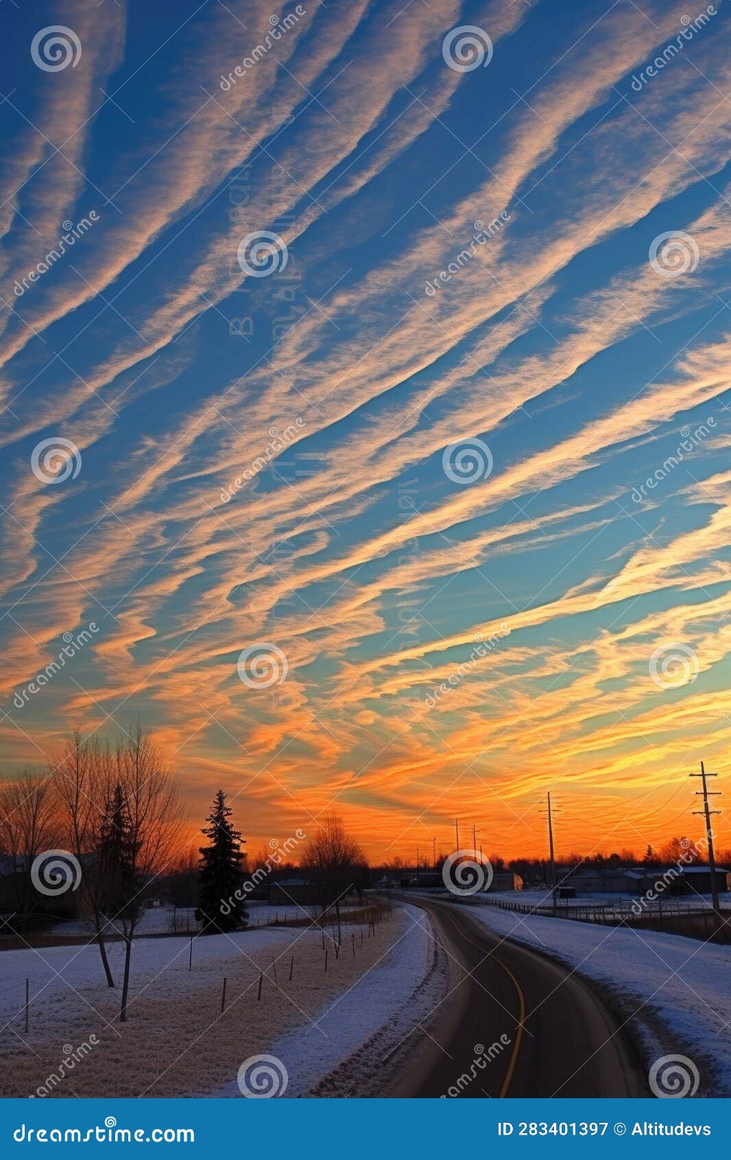 Airplane Contrails Set Vector Illustration | CartoonDealer.com #256247734