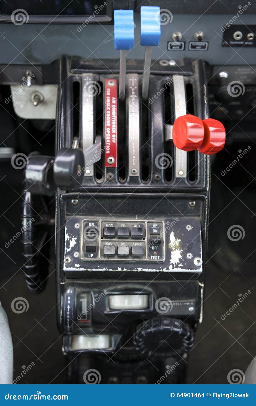 Airplane controls stock photo. Image of airplane, flying - 64901464