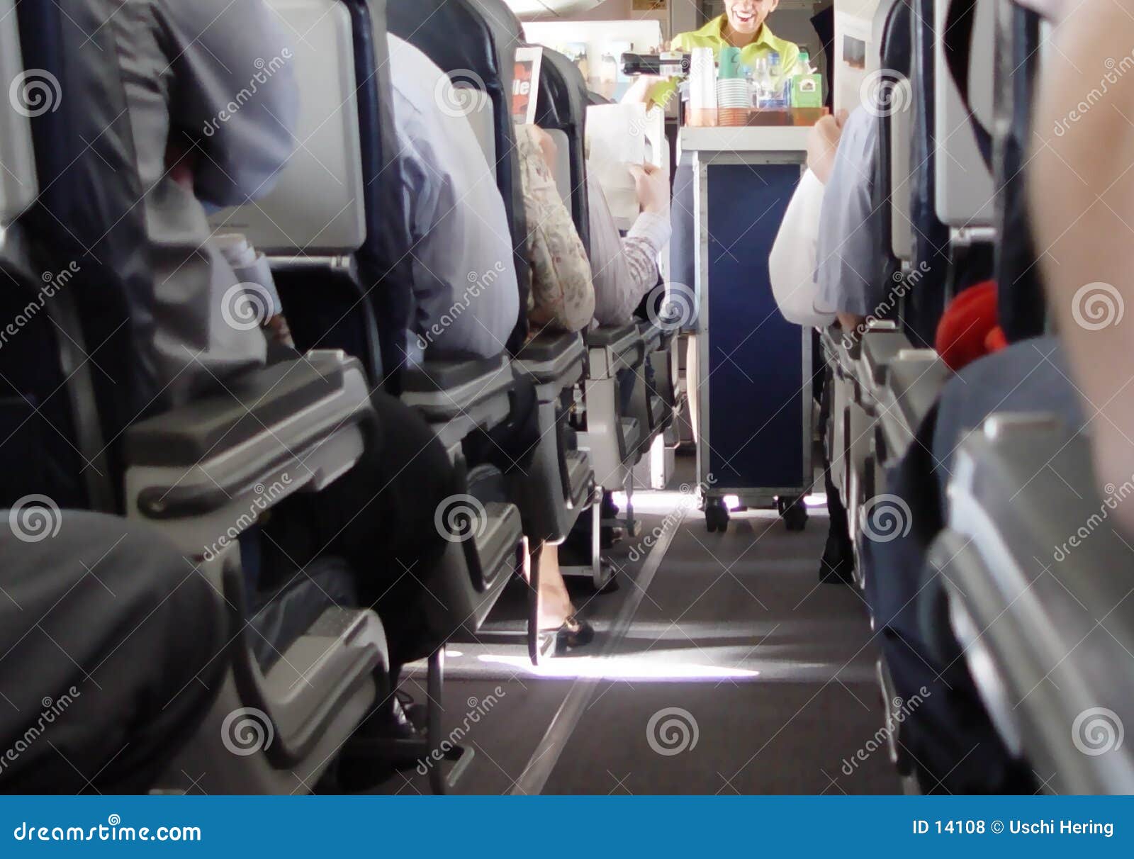 Airplane corridor stock photo. Image of passenger, move - 14108