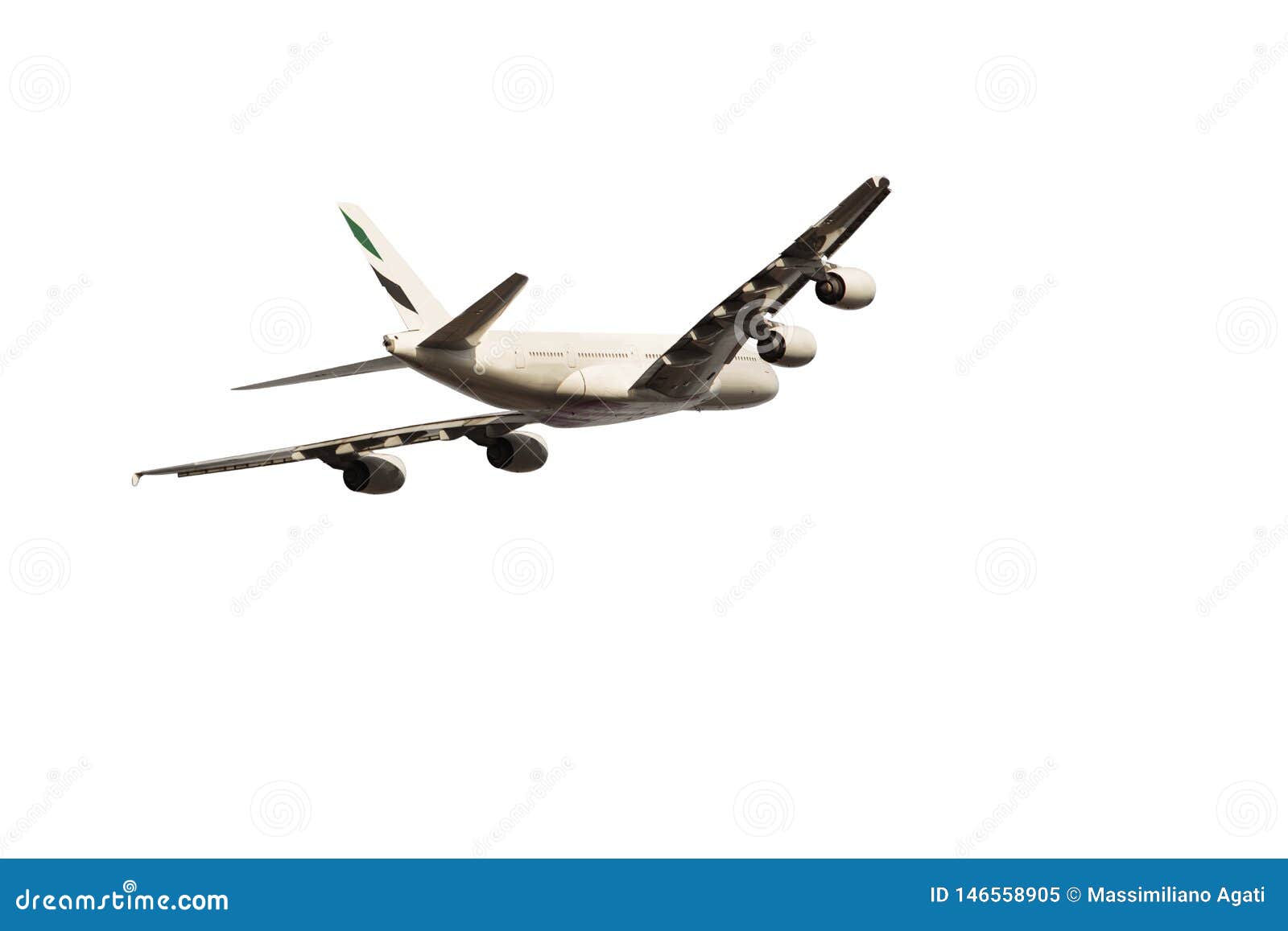 An Airplane Cropped for Background Stock Image - Image of background ...