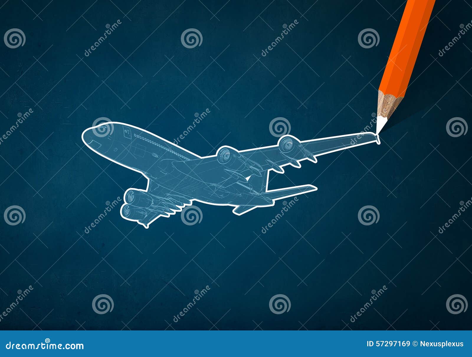 Airplane Design Stock Photo - Image: 57297169