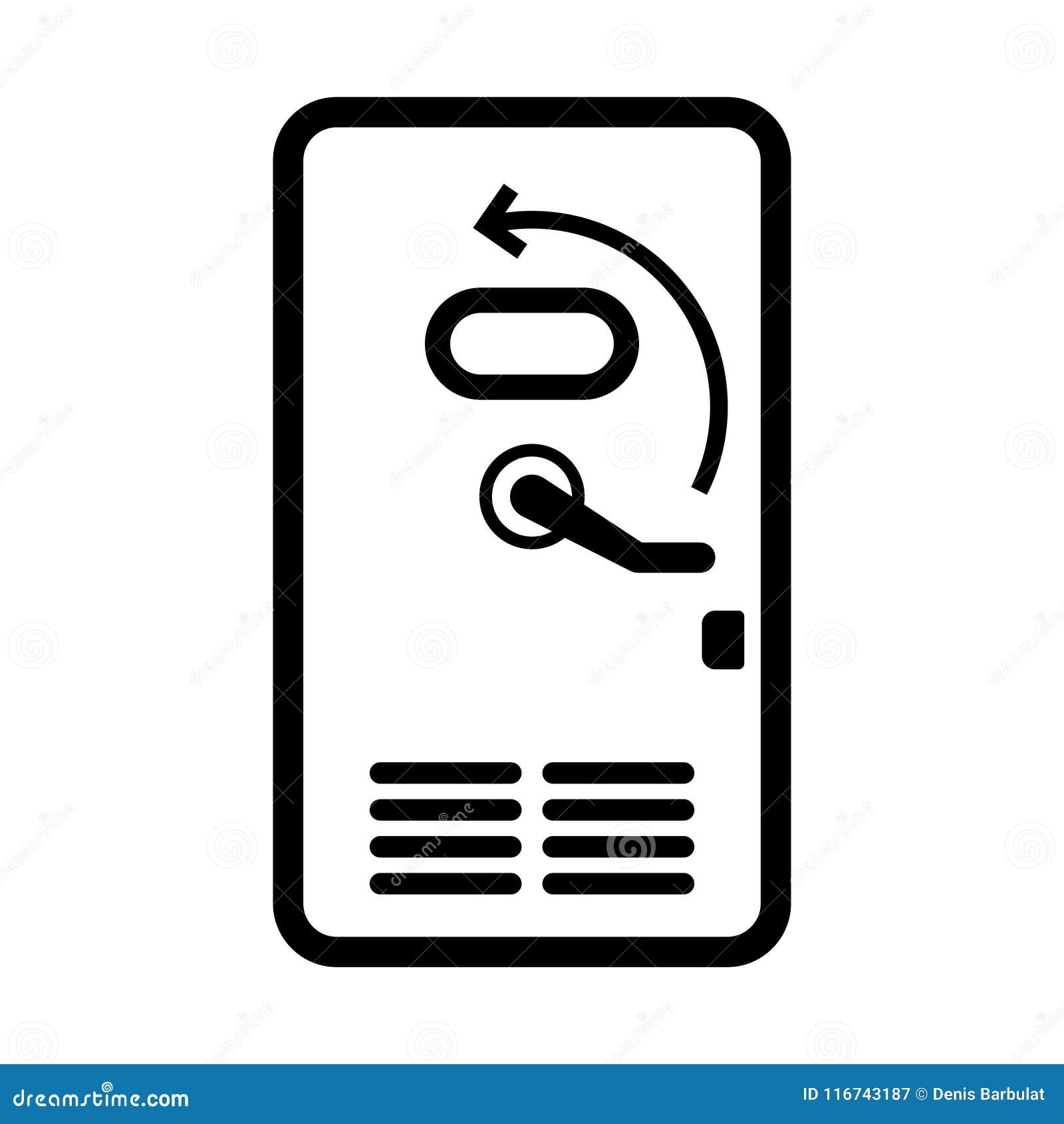 Airplane door stock vector. Illustration of silhouette - 116743187